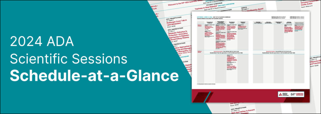 Schedule-at-a-Glance - ADA Meeting News